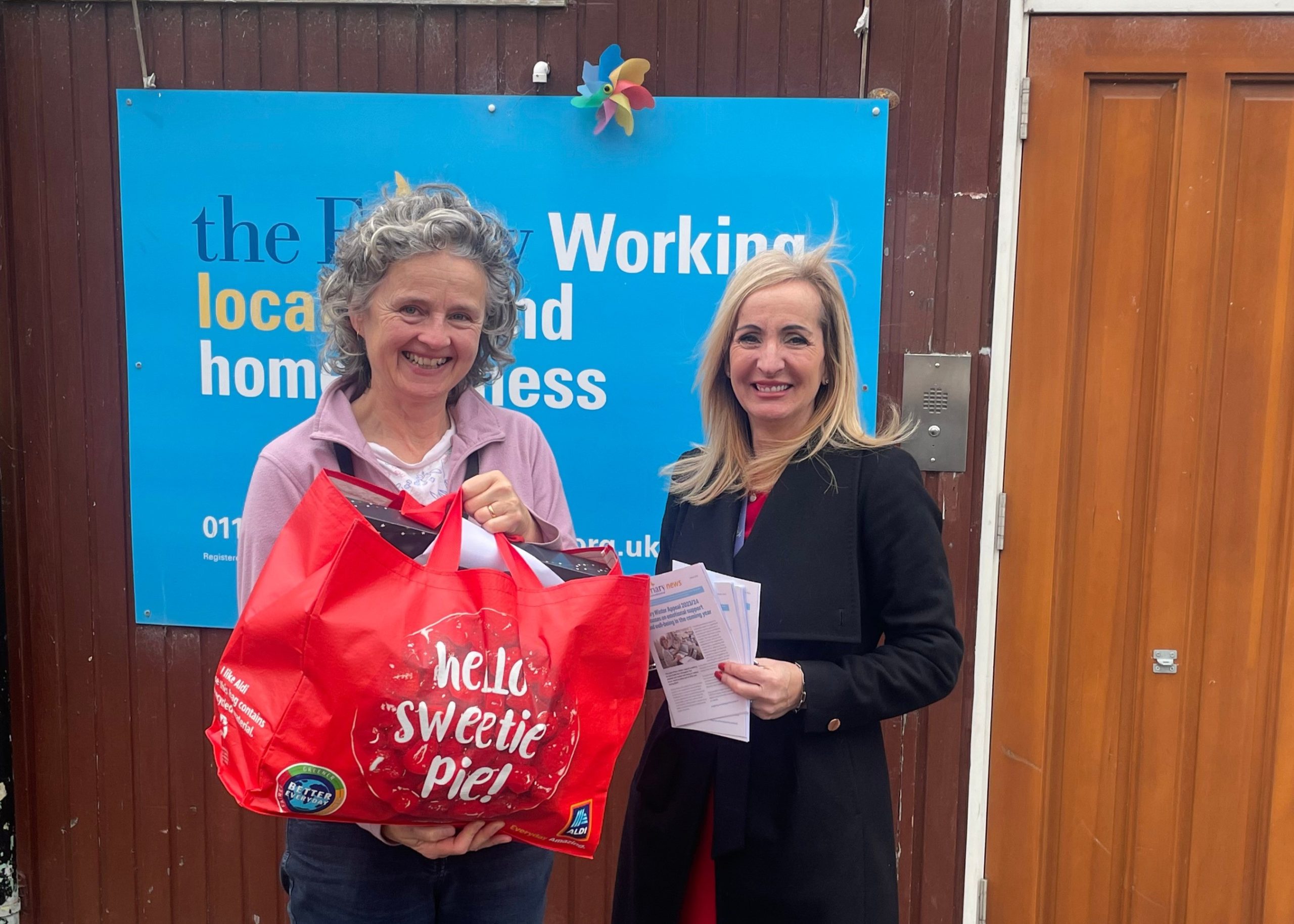 Nottingham charity receives support from local home care provider
